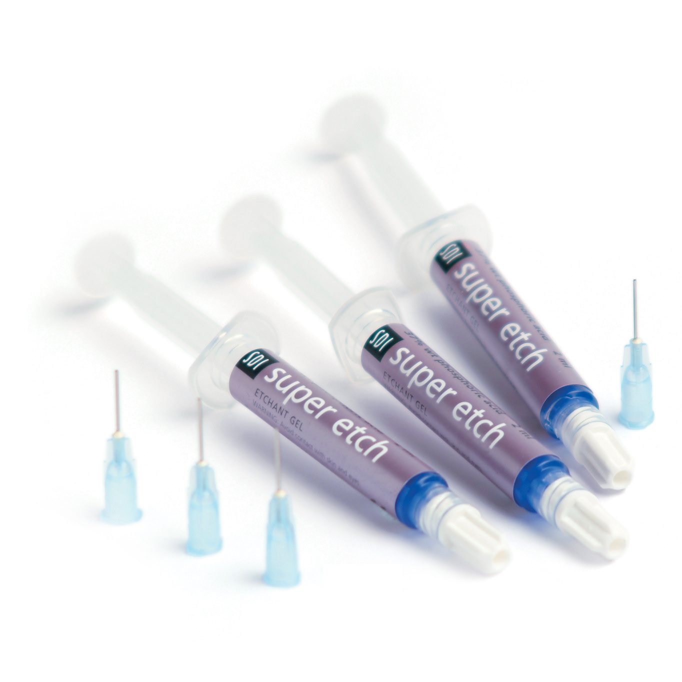 Super etch syringe 3 x 2 ml + 25 tips - Technomedics